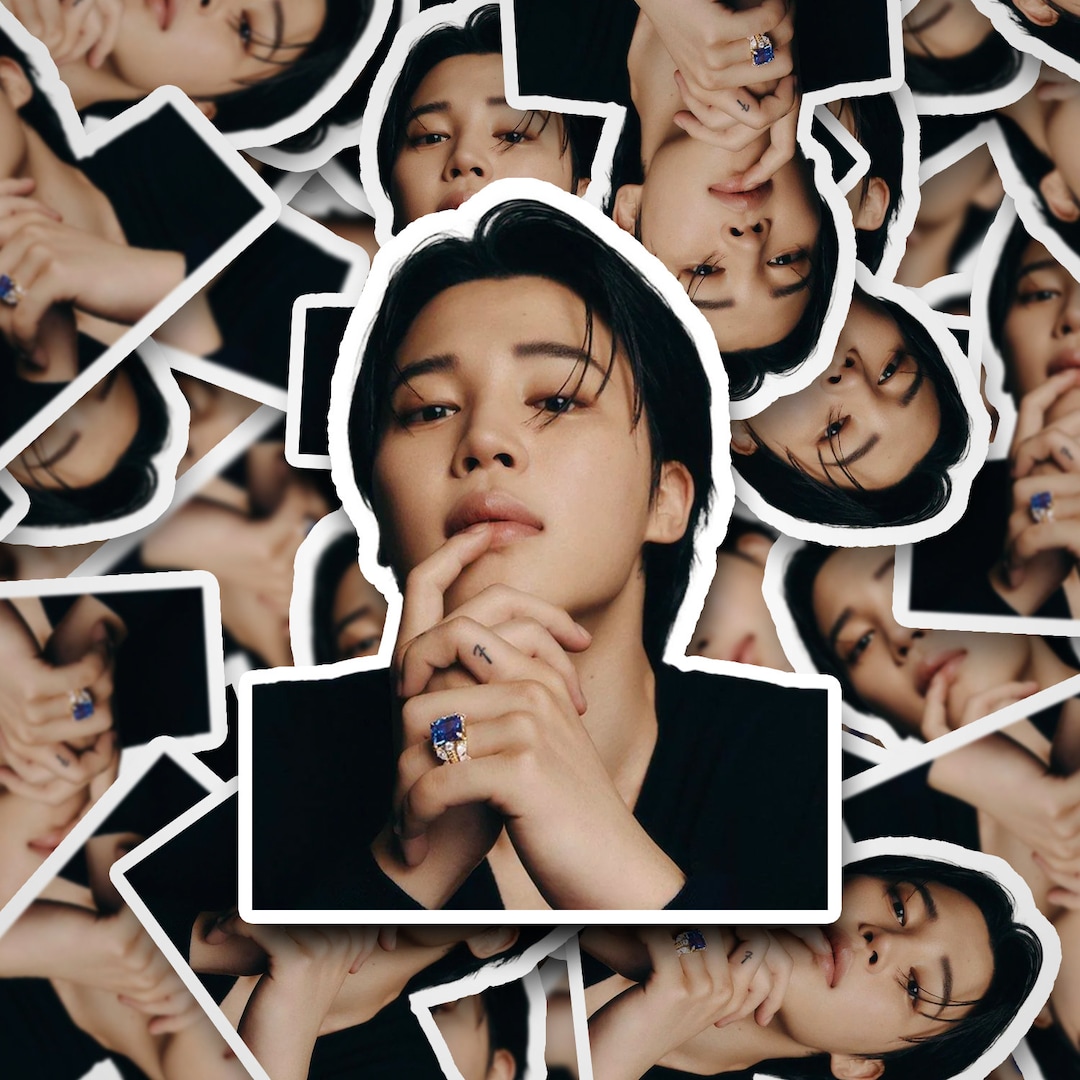 Jimin Elle Korea Sticker | Jimin Sticker | Stickers | Bangtan Sticker ...