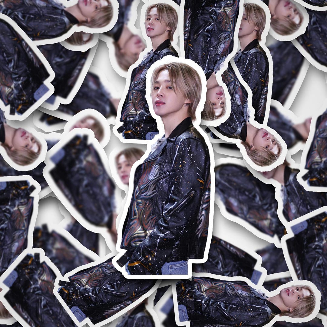 Jimin Who Sticker | Jimin Stickers | Bangtan Sticker | Vinyl Decal for ...