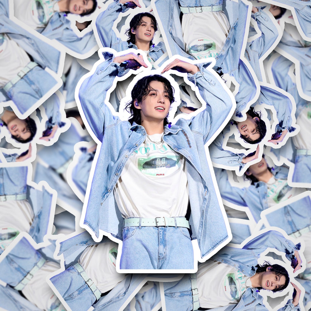 BTS Jungkook Heart Sticker BTS Stickers Bangtan Sticker Jungkook Vinyl ...