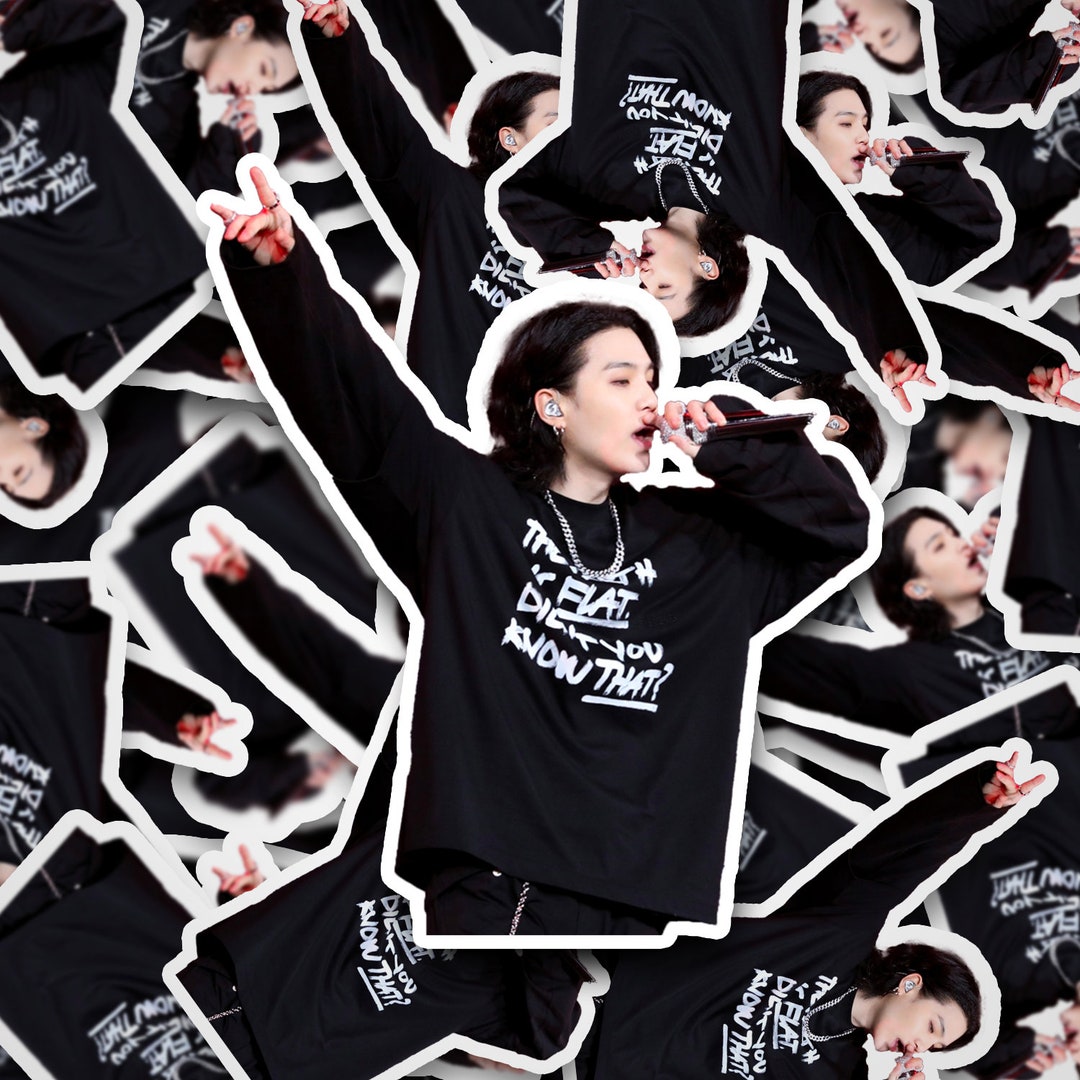 Yoongi yet to Come Busan Sticker | Stickers | Bangtan Sticker | Yoongi ...