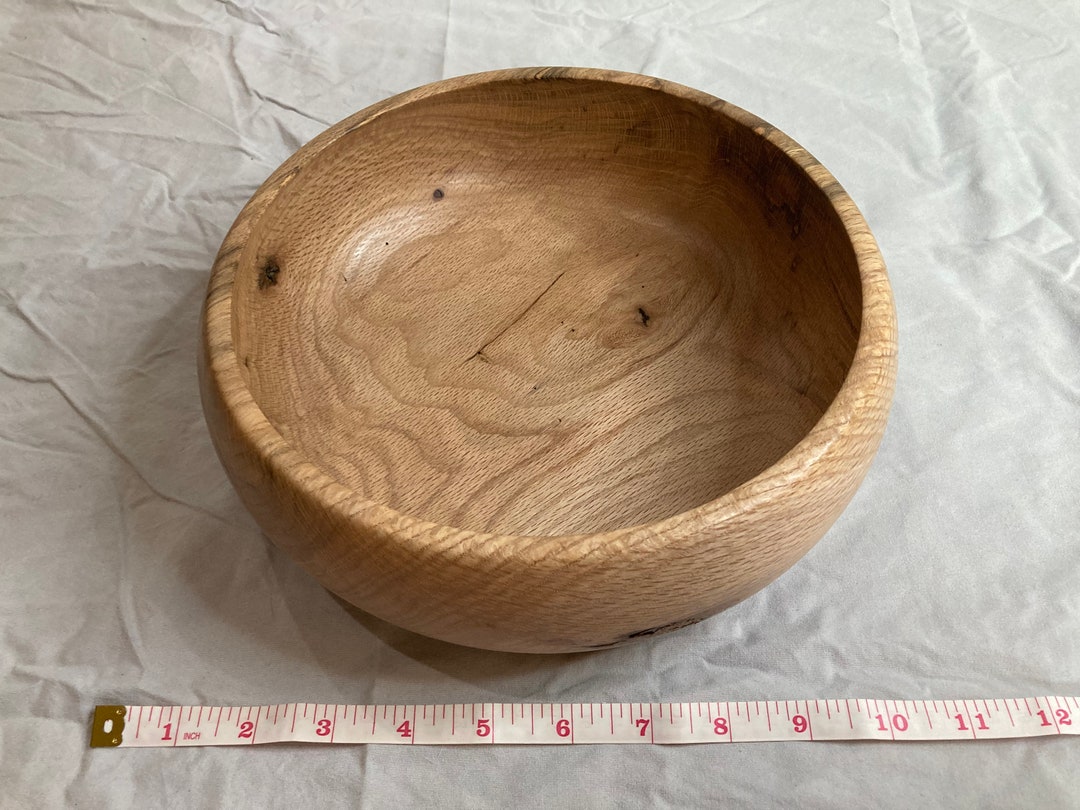 Red Oak Bowl - Etsy