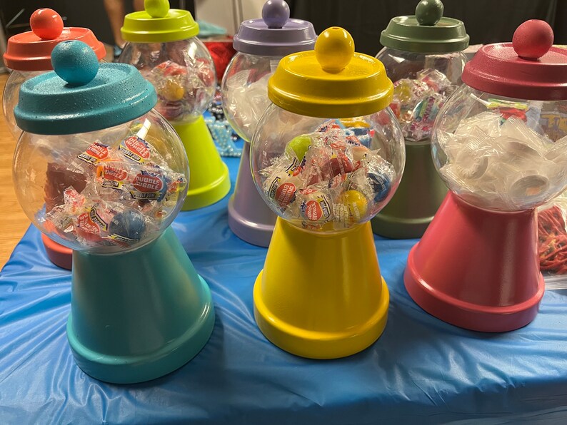 Plastic Candy/gum-ball Machine/money Bank - Etsy