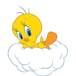 Tweety Bird Toppers- Digital Download - Etsy