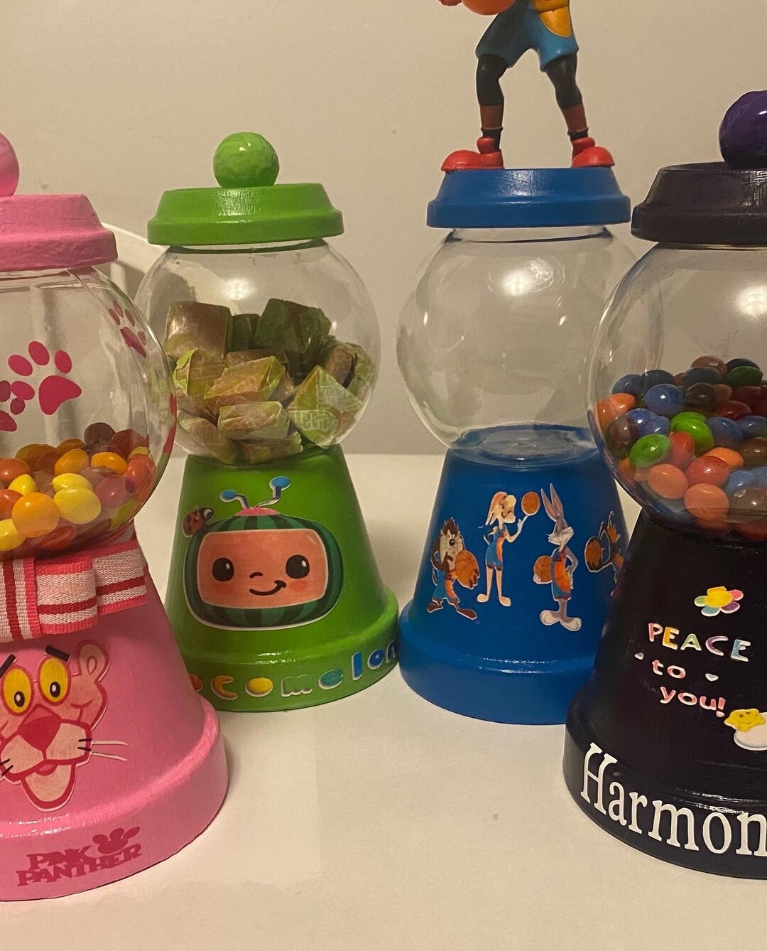 Plastic Candy/gum-ball Machine/money Bank/ Party Centerpieces - Etsy