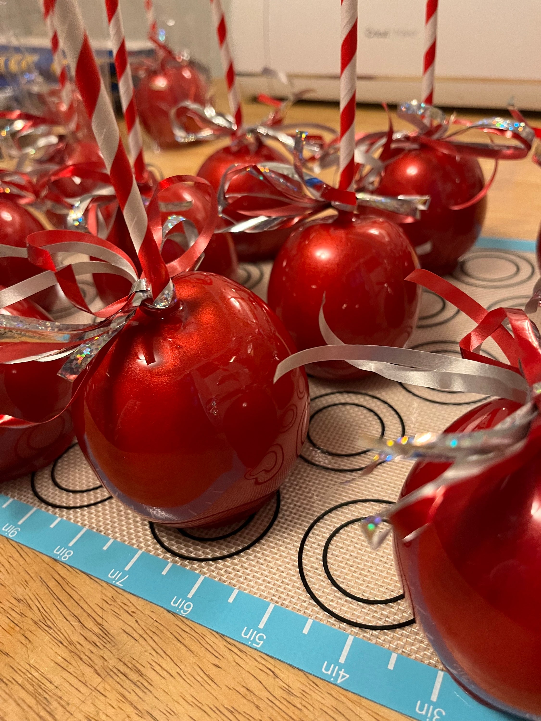 10 Metallic Candy Apples - Etsy