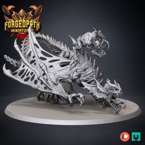 Undead Feral Wyvern Nightmare Undead Creatures Fantasy - Etsy