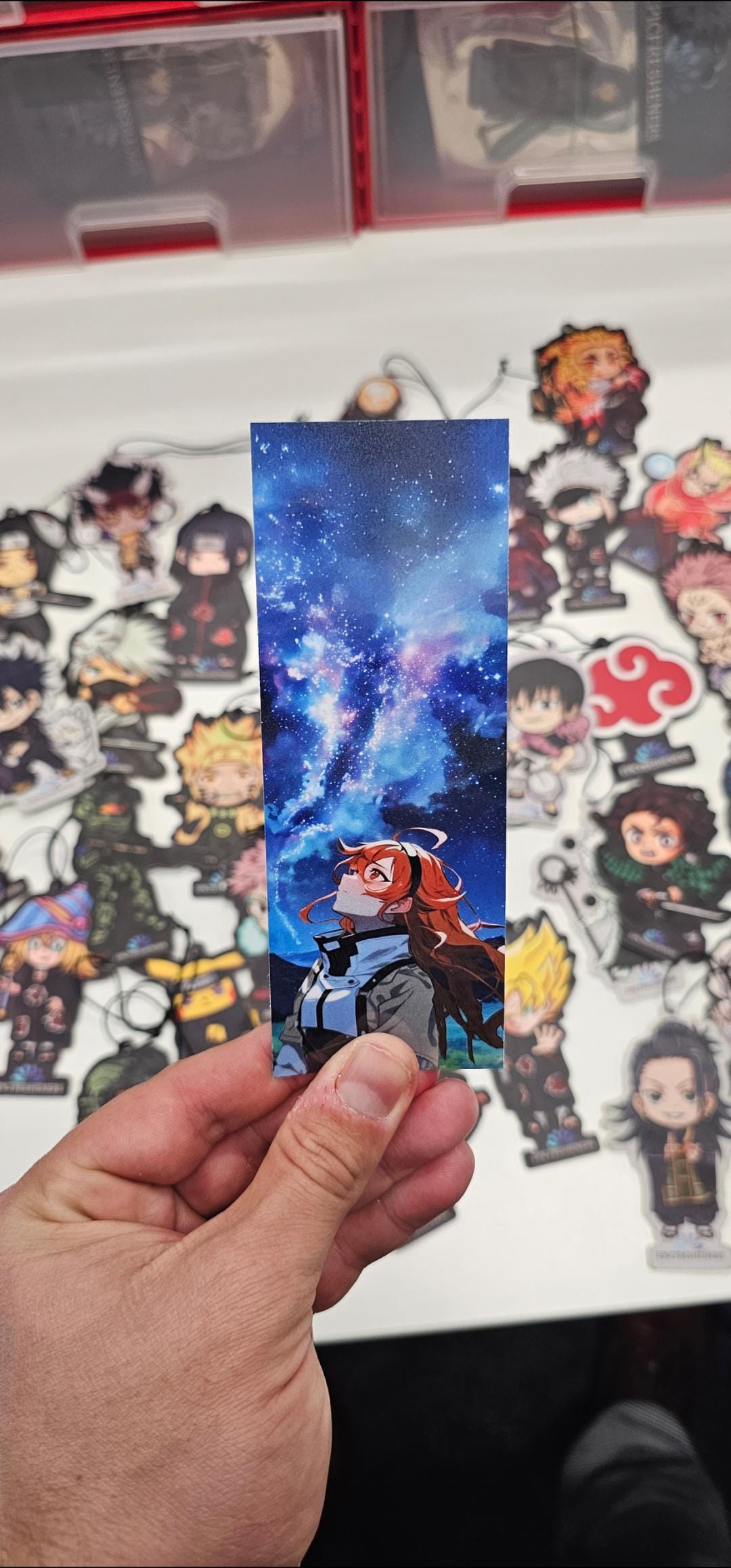 Anime Girl Bookmark V4 I Anime Waifu Manga Bookmark - Etsy