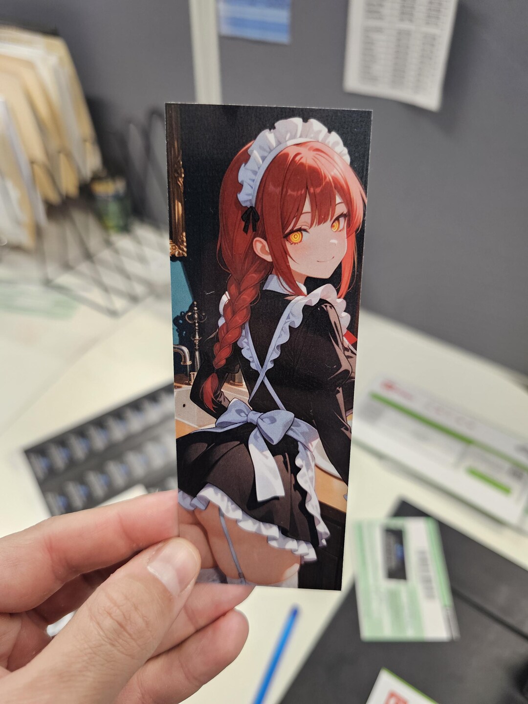 Anime Girl Bookmark V11 I Anime Waifu Manga Bookmark - Etsy