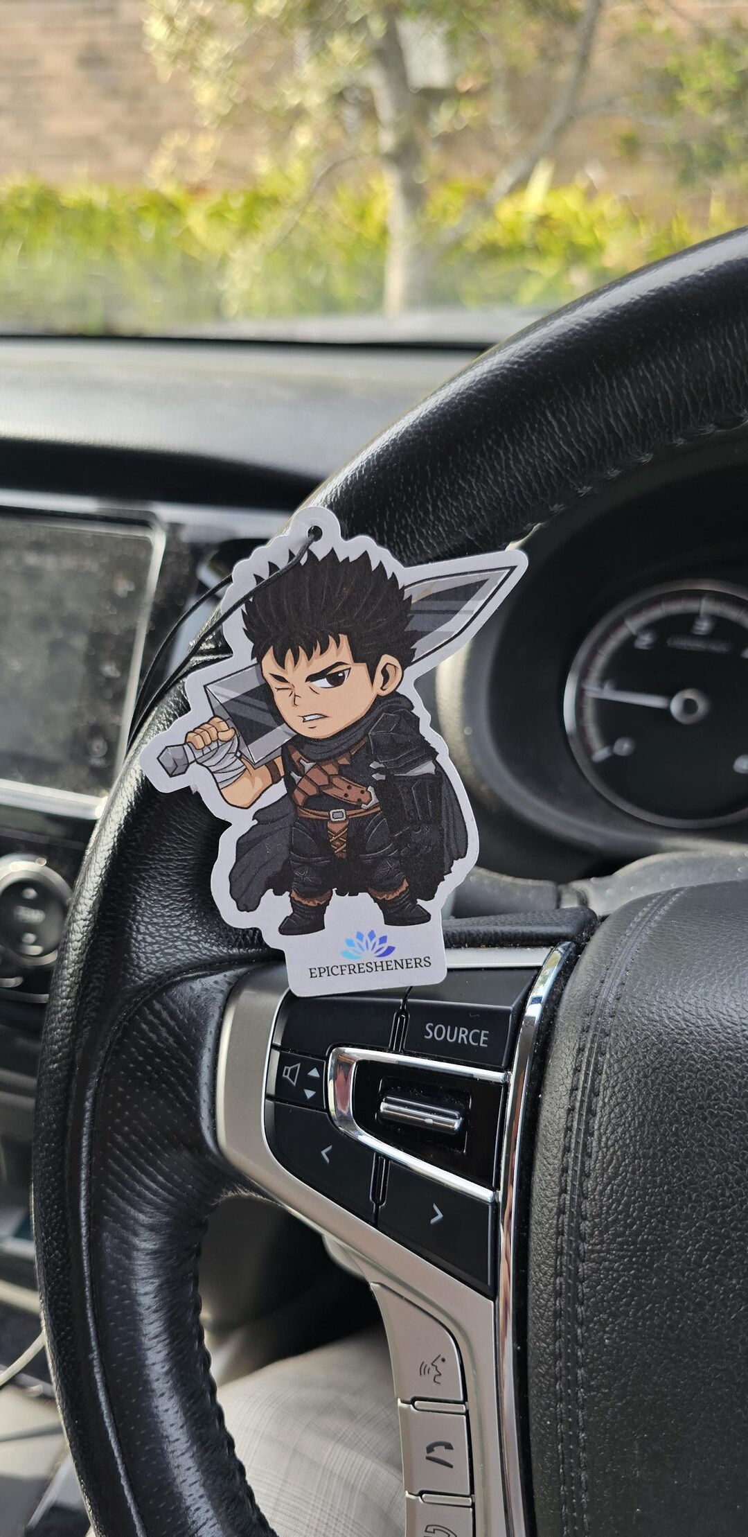 Dark Swordsman Freshener I Anime Air Fresheners - Etsy