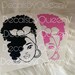 Monique Vinyl Decal|african American Woman Decal| Wine Glass Decal ...