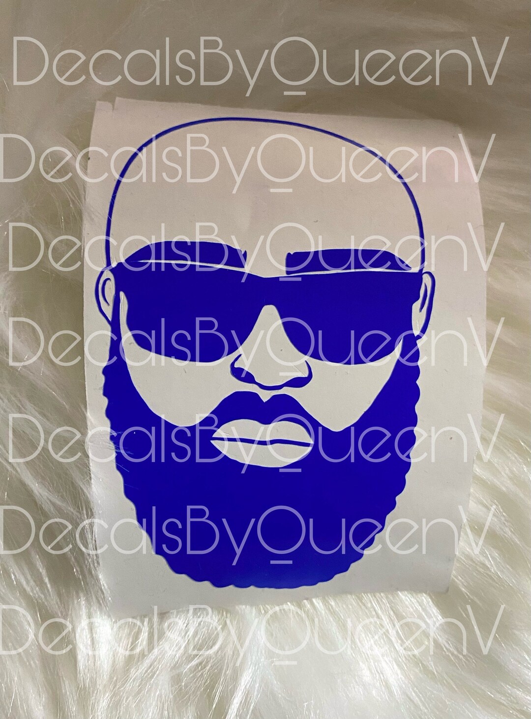 Kevin Vinyl Decal|african American Man Decal| Wine Glass Decal| Bling ...