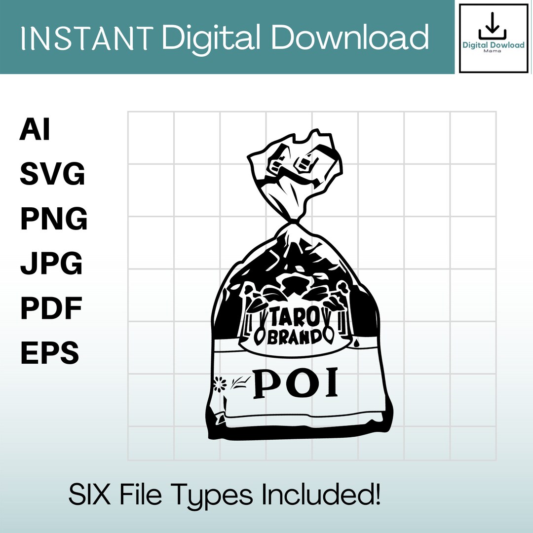Poi Bag Clipart Instant Download Ai / Svg / Png / Jpg / Pdf / Eps ...
