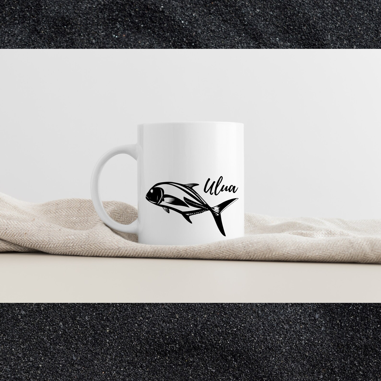 Ulua Fish (giant Trevally) Clipart Instant Download Ai / Svg / Png ...