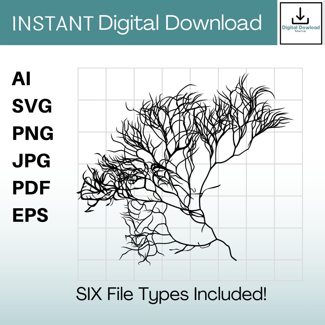 Limu / Ogo (seaweed) Instant Download Ai / Svg / Png / Jpg / Pdf / Eps ...