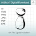 Ipu Heke Clipart Instant Download Ai / Svg / Png / Jpg / Pdf / Eps ...