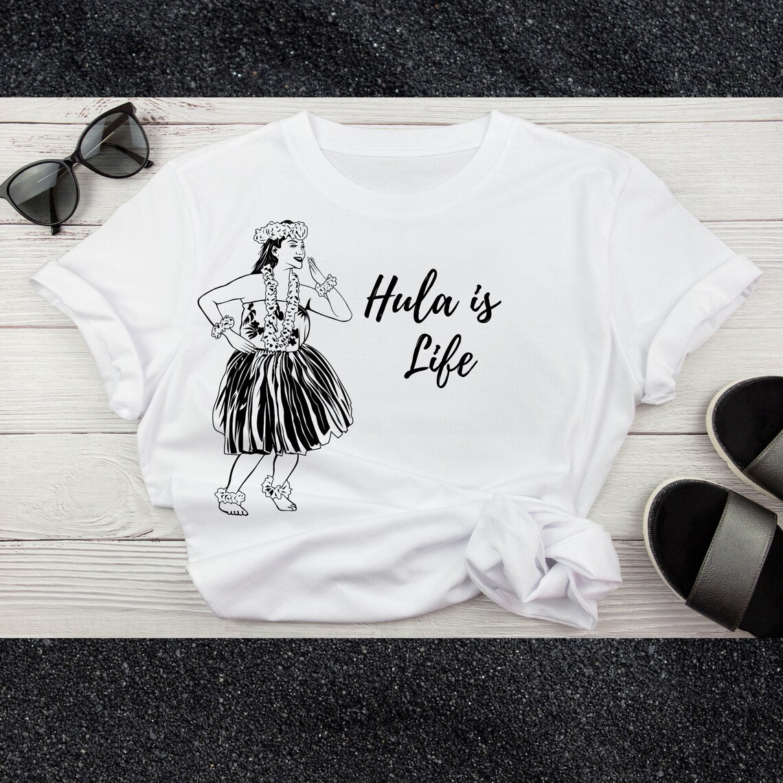 Hula Dancer Clipart Instant Download Ai / Svg / Png / Jpg / Pdf / Eps ...