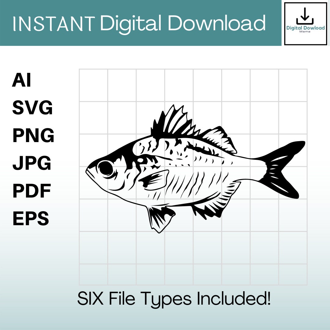 Akule (bigeye Scad) - Short Clipart Instant Download Ai / Svg / Png ...