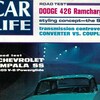 1963 New Cars Featured in Vintage Car Life Magazine Ford Chevrolet ...