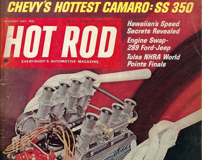 1967 Chevrolet Camaro SS 327 & 350 Tested in Three Vintage Car ...