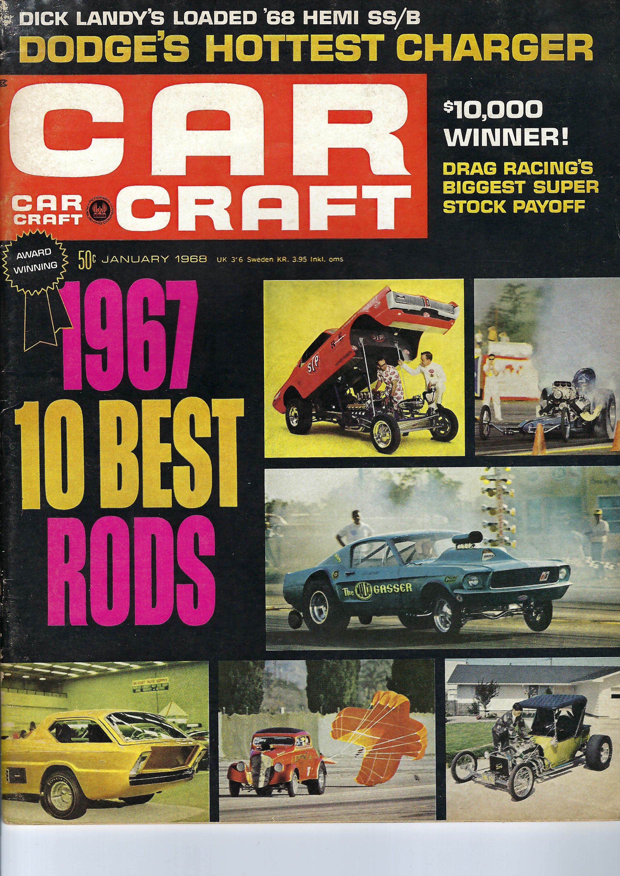 George Barris Personal Magazine Collection-car Craft, Single Issues, 1968-1969 - Etsy