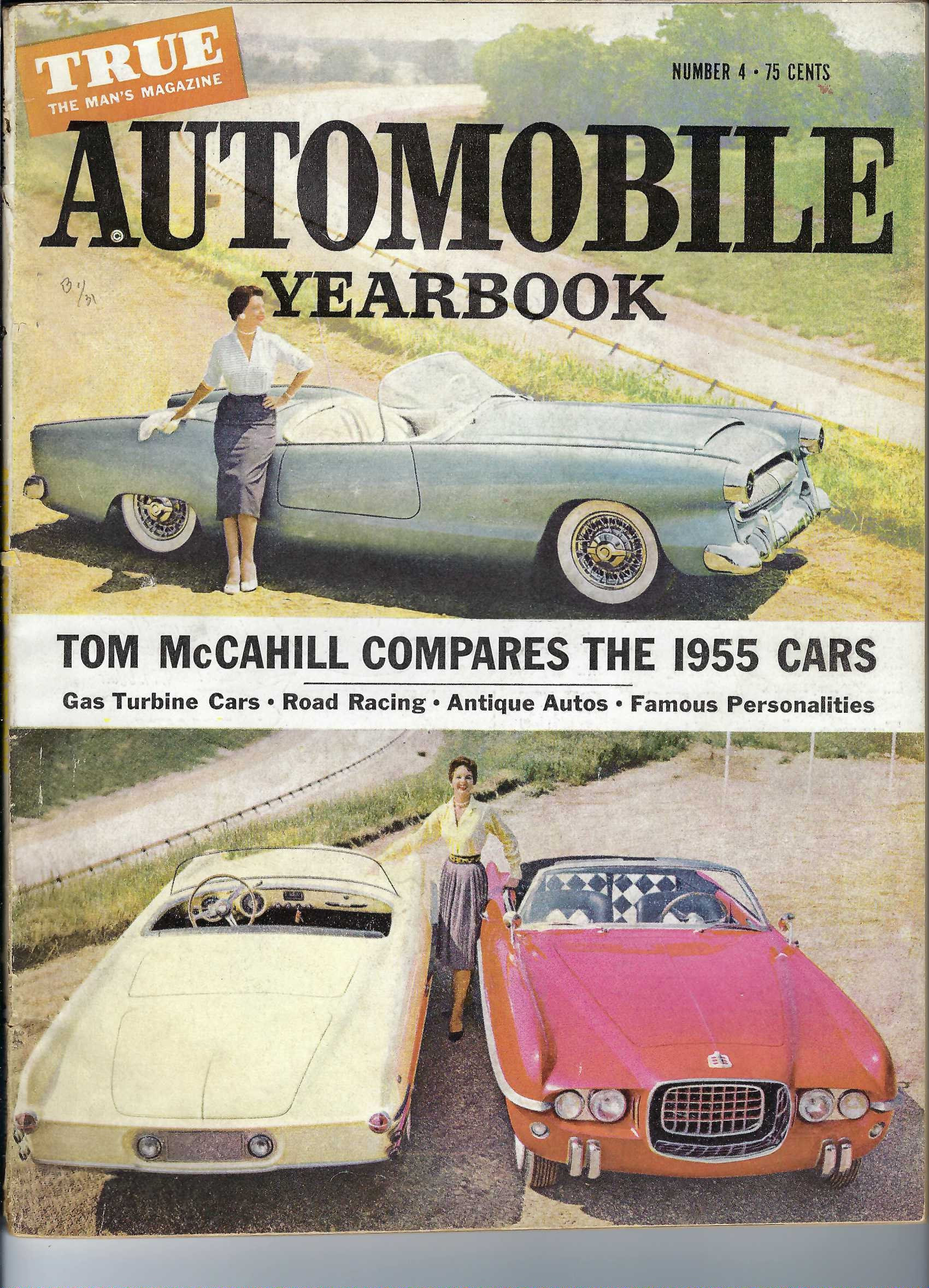 1955 1957 New Cars Featured in True Automobile Yearbooks. All Makes ...