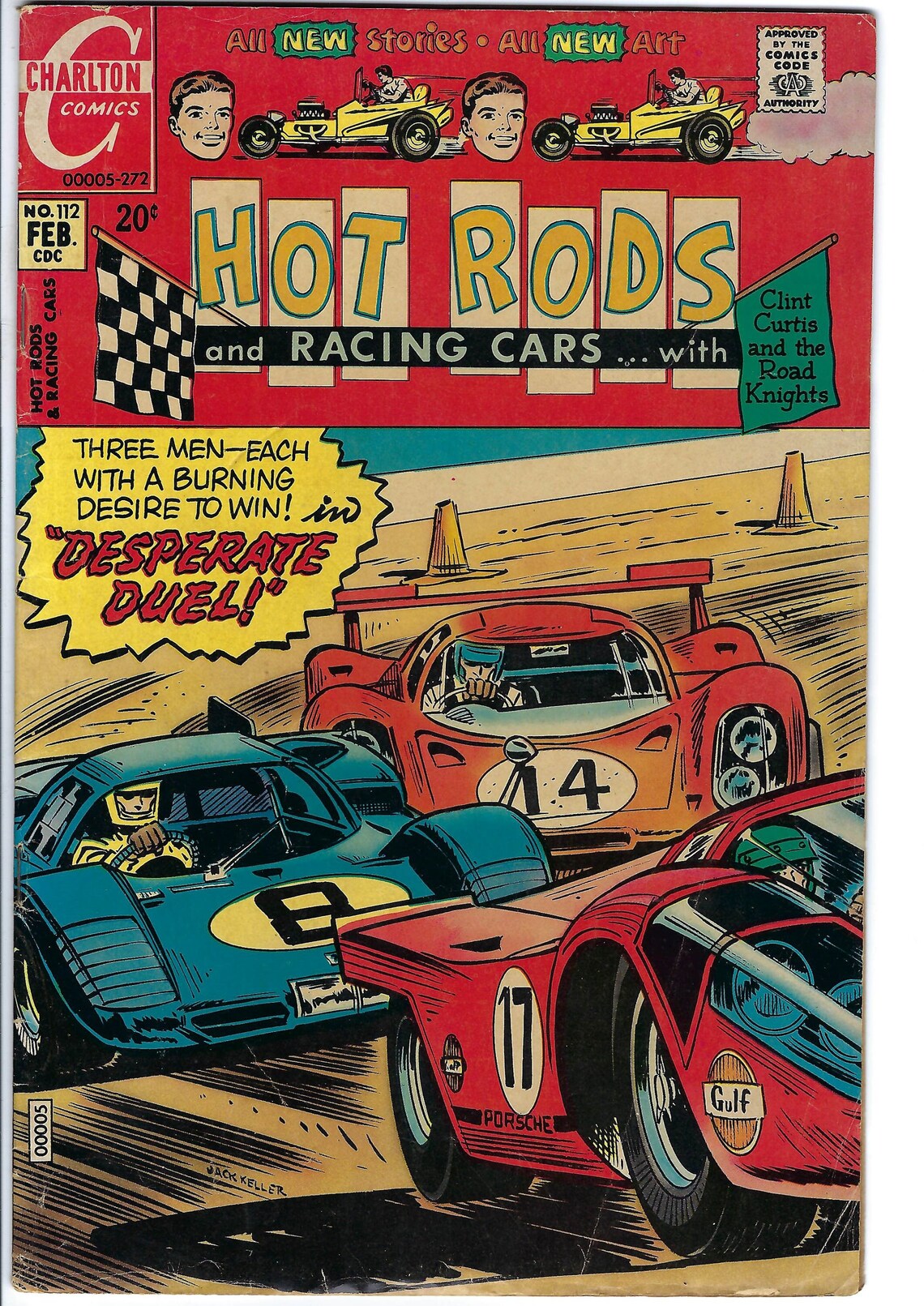 1972 Hot Rods and Racing Cars #112. 1969 Dodge Daytona Charger Hemi ...