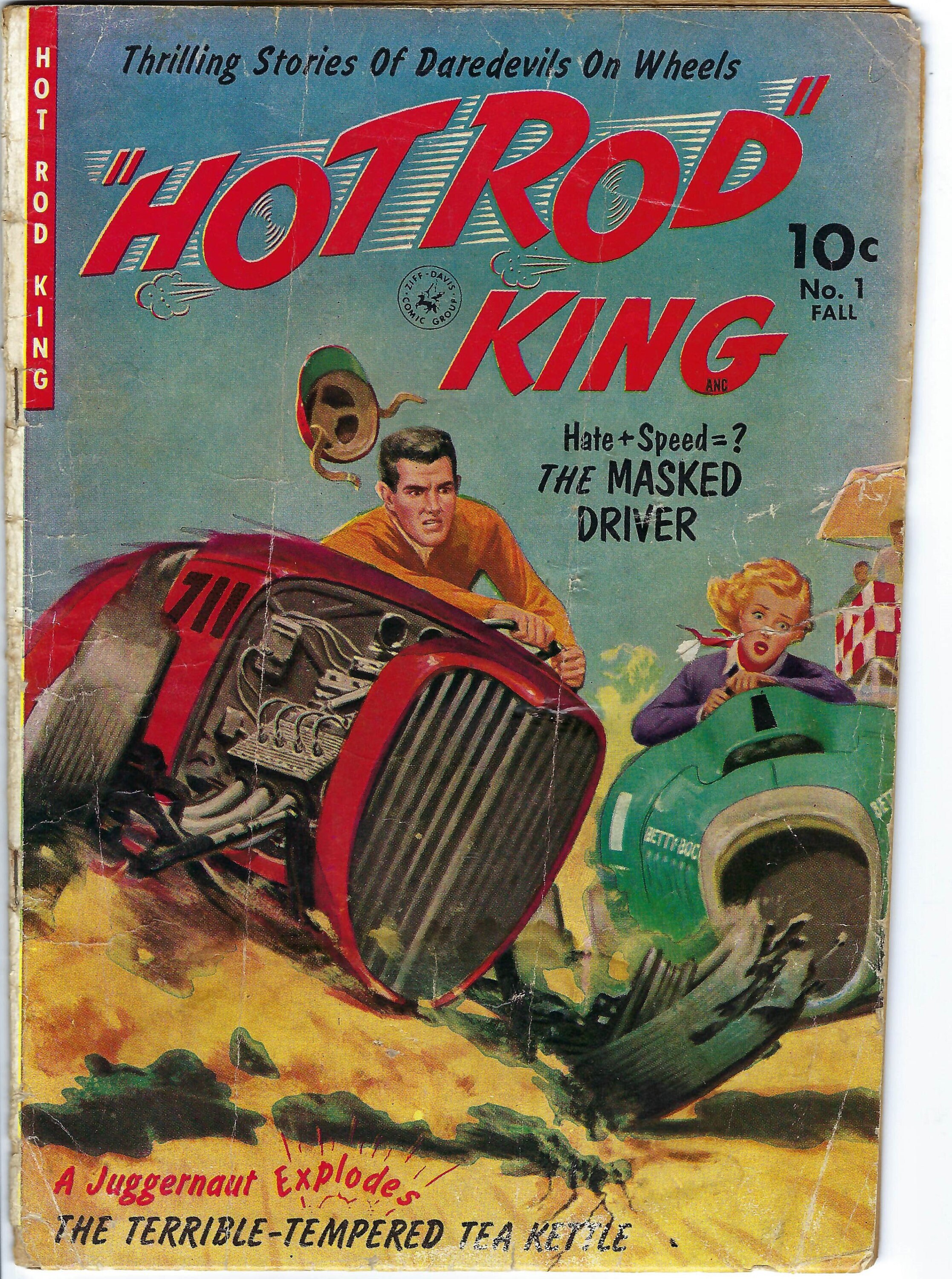 First Issues, Vol.1 #1, of 4 Vintage, Hot Rod Comics. Rare! Hot Rod ...