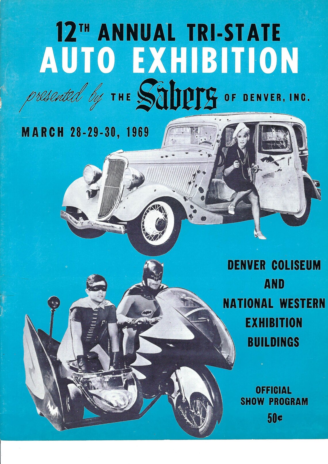 George Barris Personal Magazine Collection-denver Custom Car Show ...
