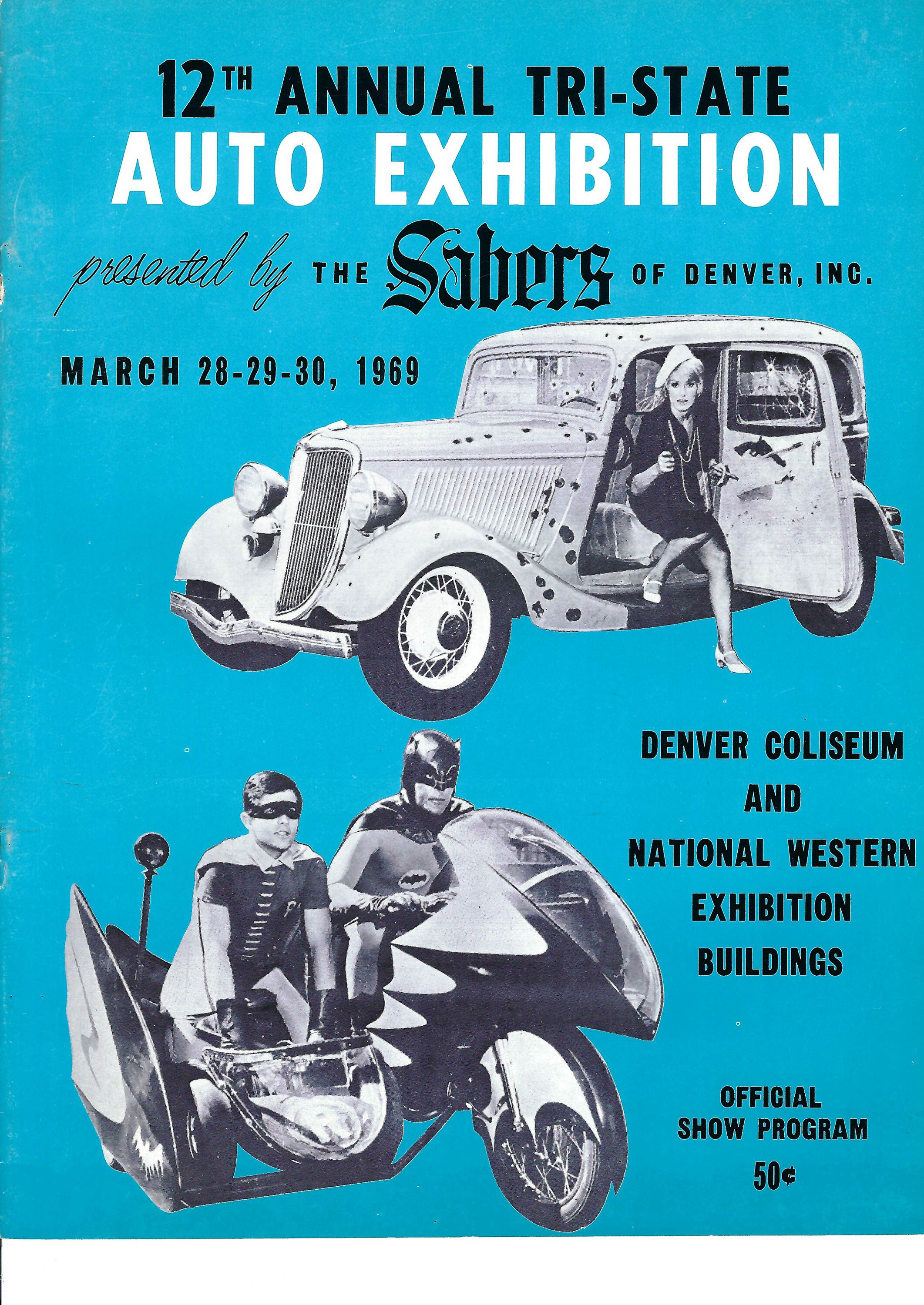 George Barris Personal Magazine Collection-denver Custom Car Show ...