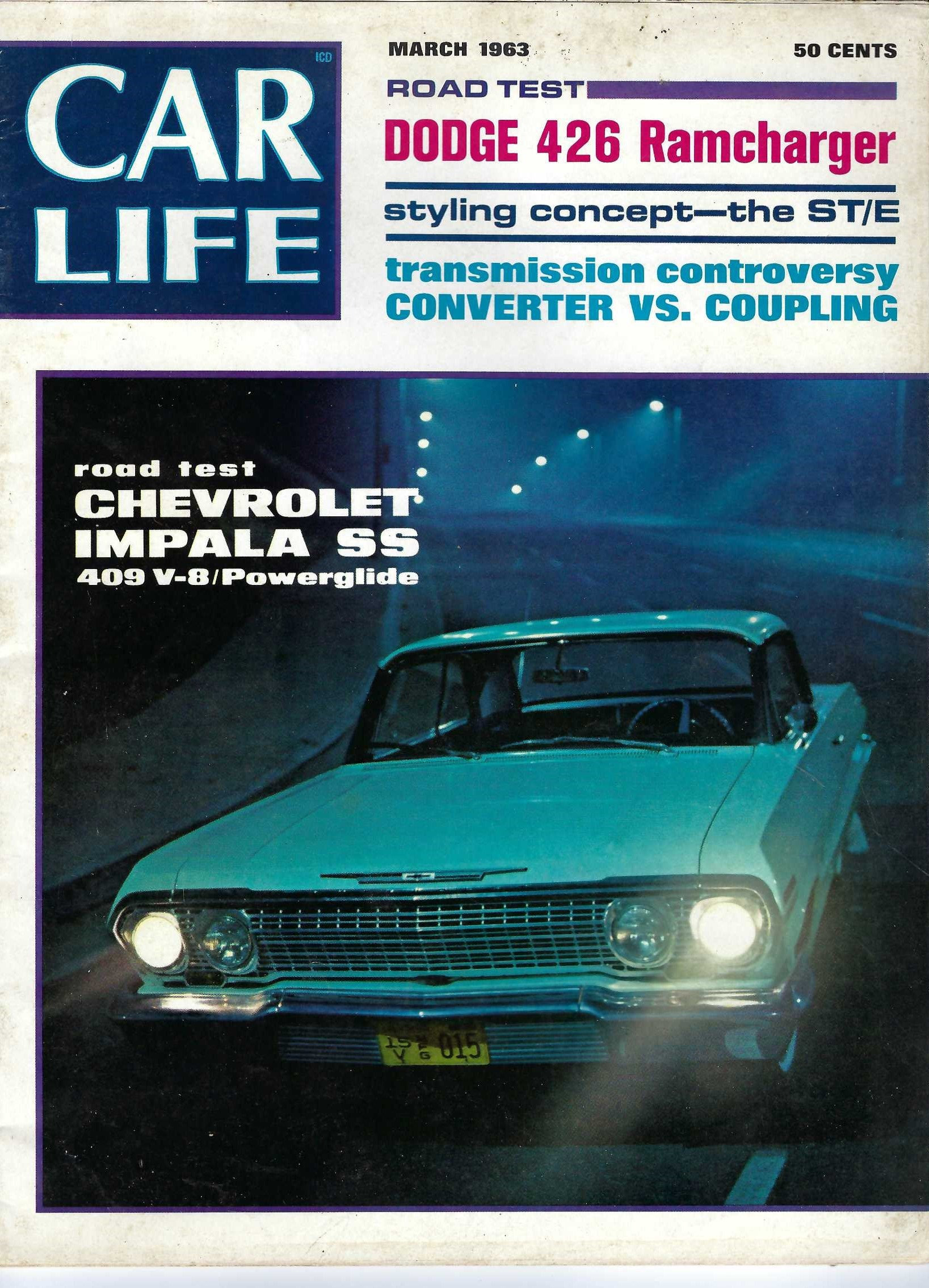 1963 Chevrolet Impala SS 409, Ramcharger, AMC Rambler Tested in Vintage ...