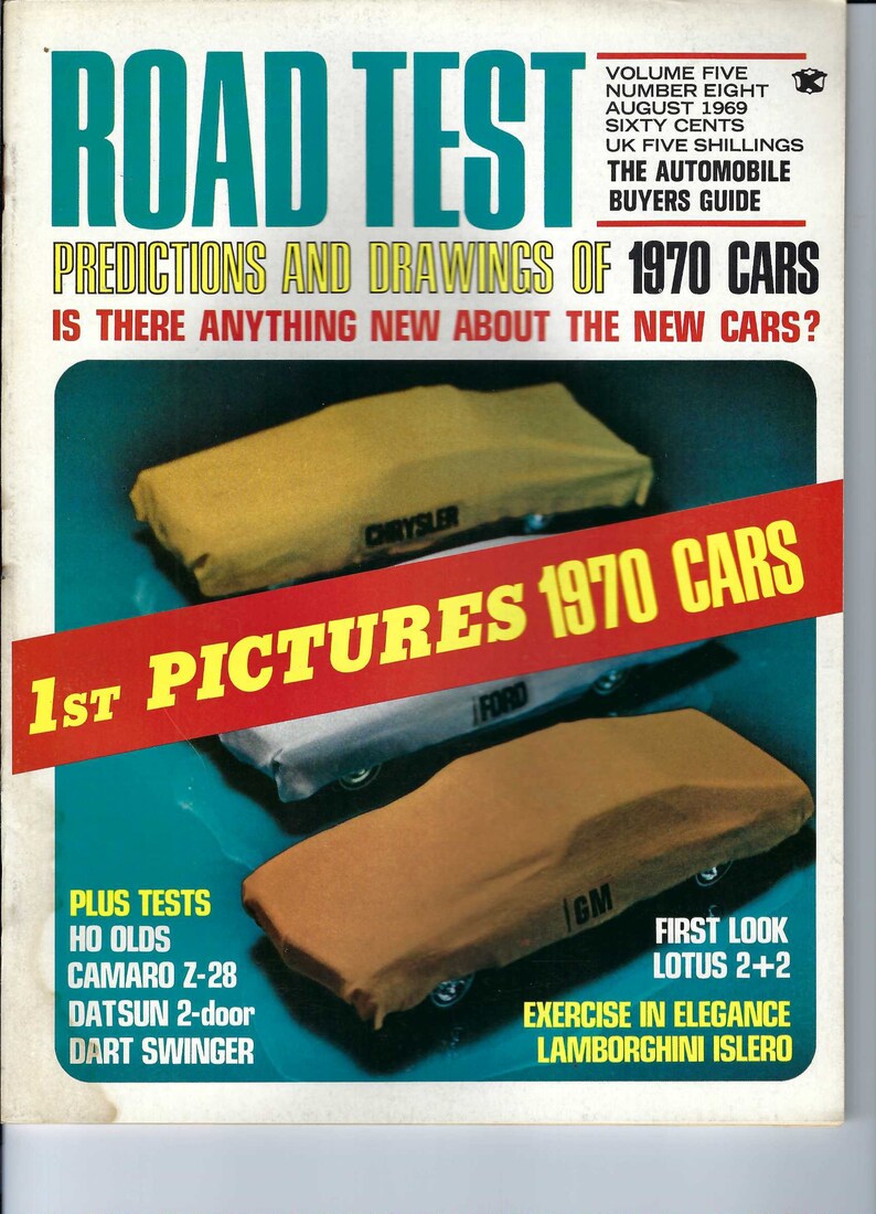 1969 Chevrolet Camaro Z/28, Oldsmobile Hurst/olds, Dodge Dart, Chrysler ...