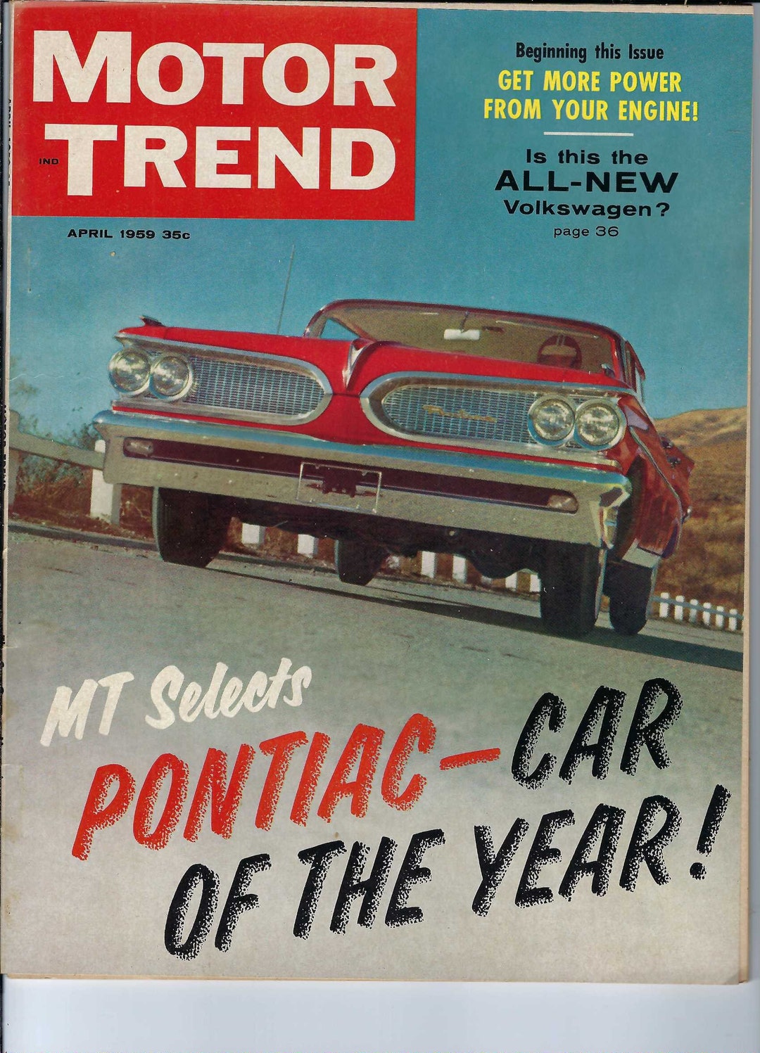 1959 Pontiac, Chevrolet Corvette, and Porsche Convertible D Tested in ...