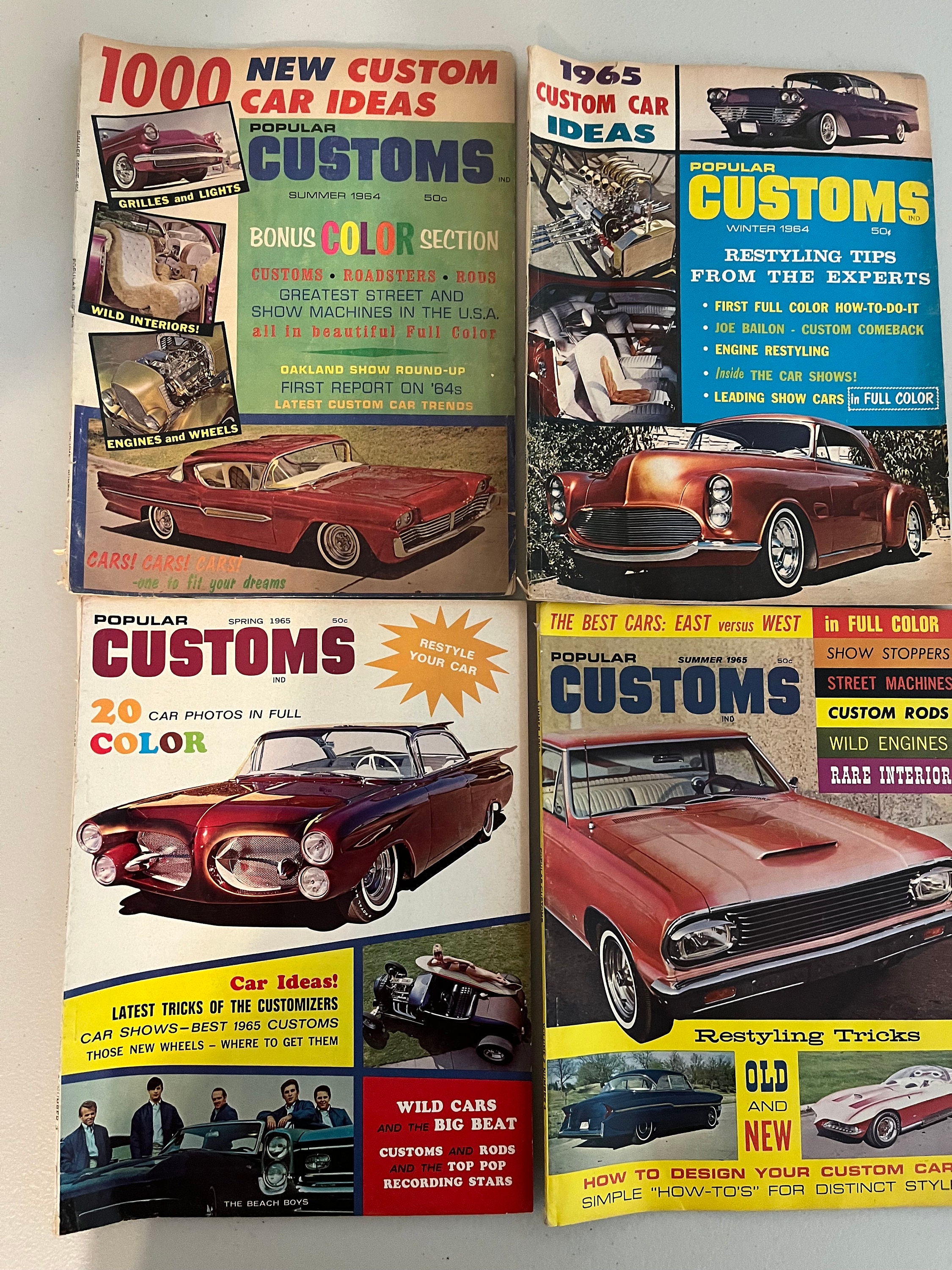 George Barris Personal Magazine Collection, Popular Customs, Singles ... George Barris Personal Magazine Collection, Popular Customs, Singles ...