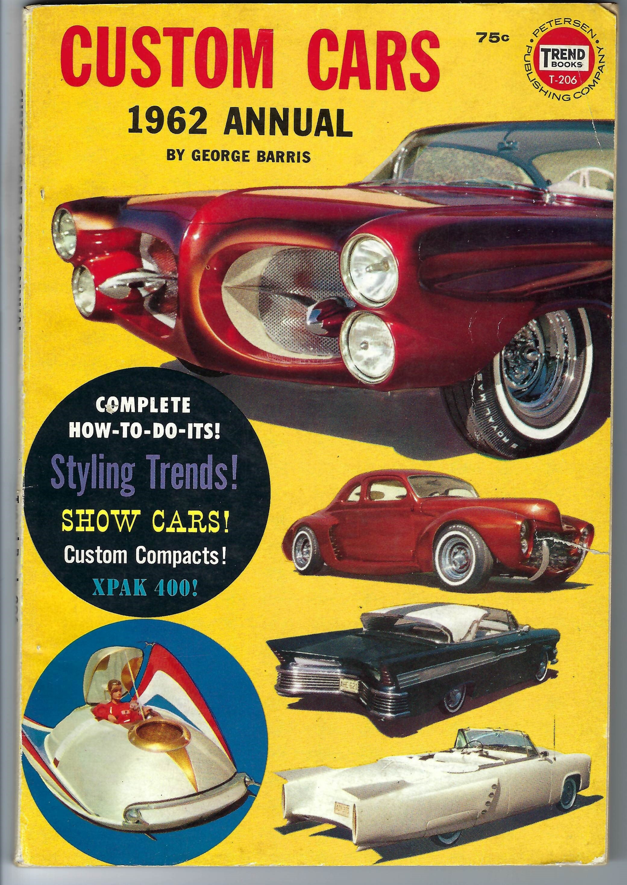 1962 Custom Cars Annual. Trend #206. 128 Pages. Very Rare! - Etsy