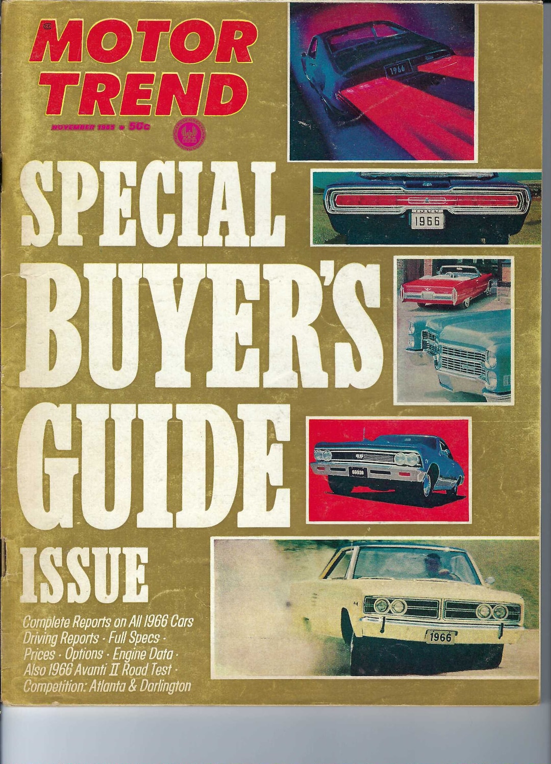 1966 New Cars Chevrolet Ford Mercury AMC Cadillac Avanti Pontiac Buick ...