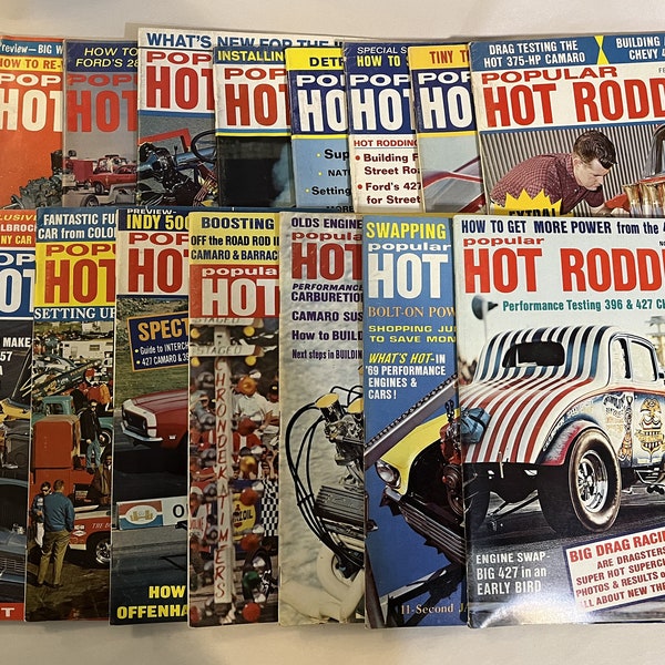 Hot Rod Magazine - Etsy UK