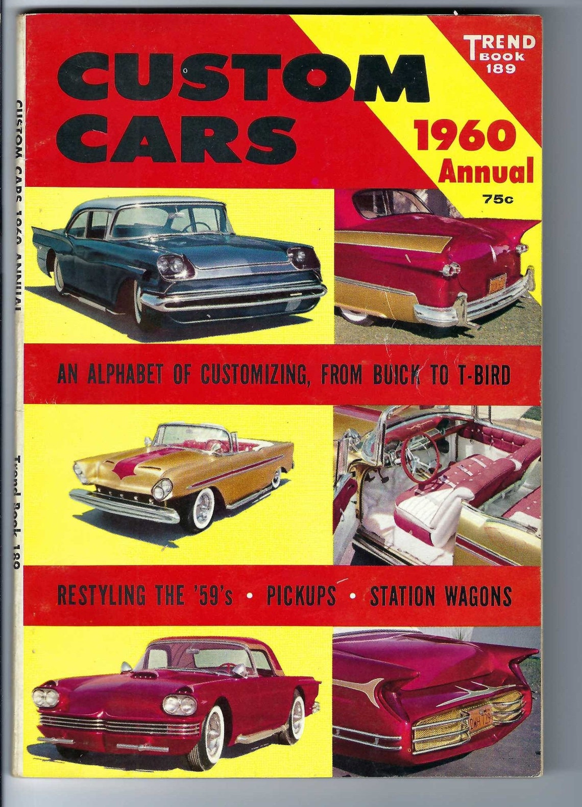 1960, Custom Cars 1960 Annual. Trend 189. 128 Pages. Very Rare - Etsy