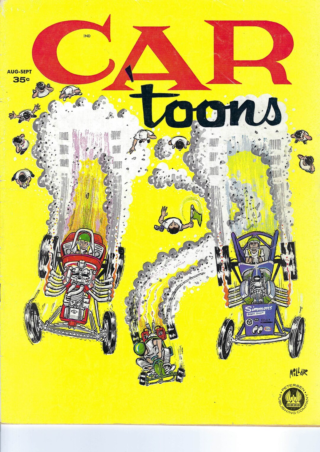 1962 Car 'toons. 7th Issue of This Classic Comic. Vintage - Etsy