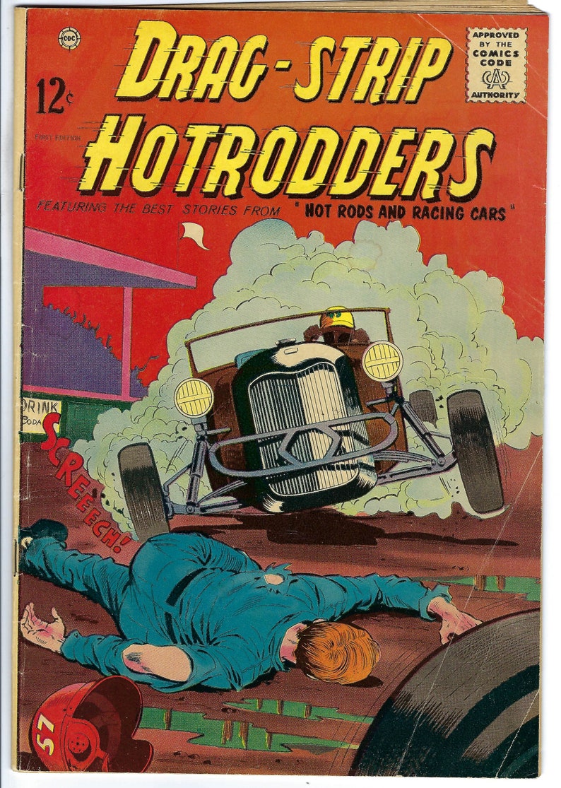 First Issues, Vol.1 #1, of 4 Vintage, Hot Rod Comics. Rare! Hot Rod ...