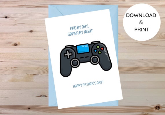 Printable Digital Download Fathers Day Card Fathers Day | Etsy