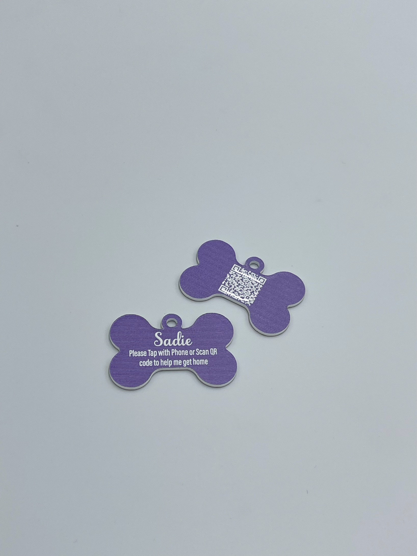 QR Code Pet ID Tag, Custom - Etsy