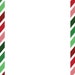 Printable Christmas Stationery - Colorful Red and Green Christmas ...