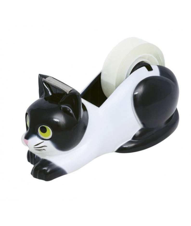 Cat Tape Dispenser Glossy Detailed - Etsy