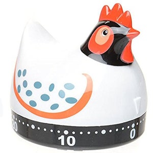 White Chicken Kitchen Timer - Etsy