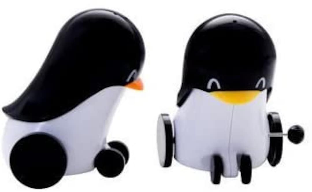 Penguin Wind up Salt and Pepper Shakers - Etsy