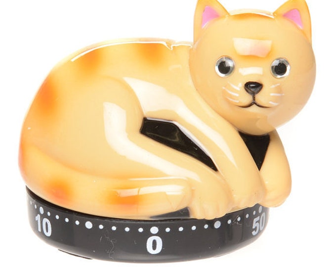 Kitchen Cute Yellow Cow Vintage Timer / WORKS - Etsy