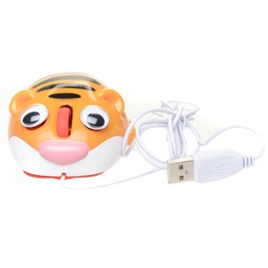Tiger Computer Mouse With Bobble Eyes and Mood Light - Etsy