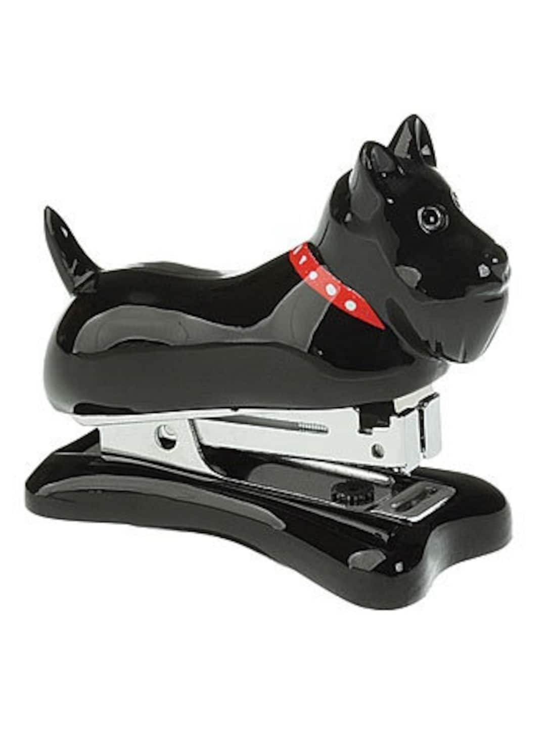 Small Dog Stapler Glossy Detailed Decorative - Etsy