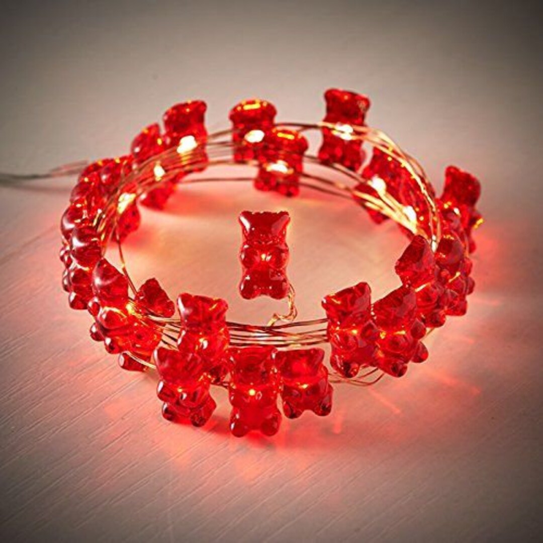 Gummy Bear String Light 25ct - Etsy