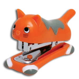 Small Orange Cat Stapler - Etsy